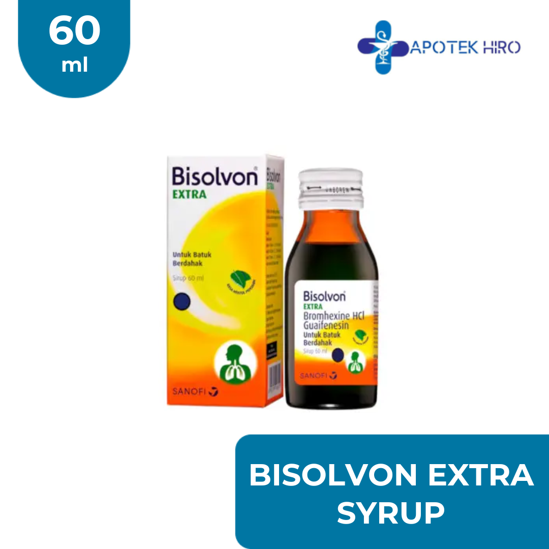 BISOLVON EXTRA SYRUP - 60ML – Apotek Hiro