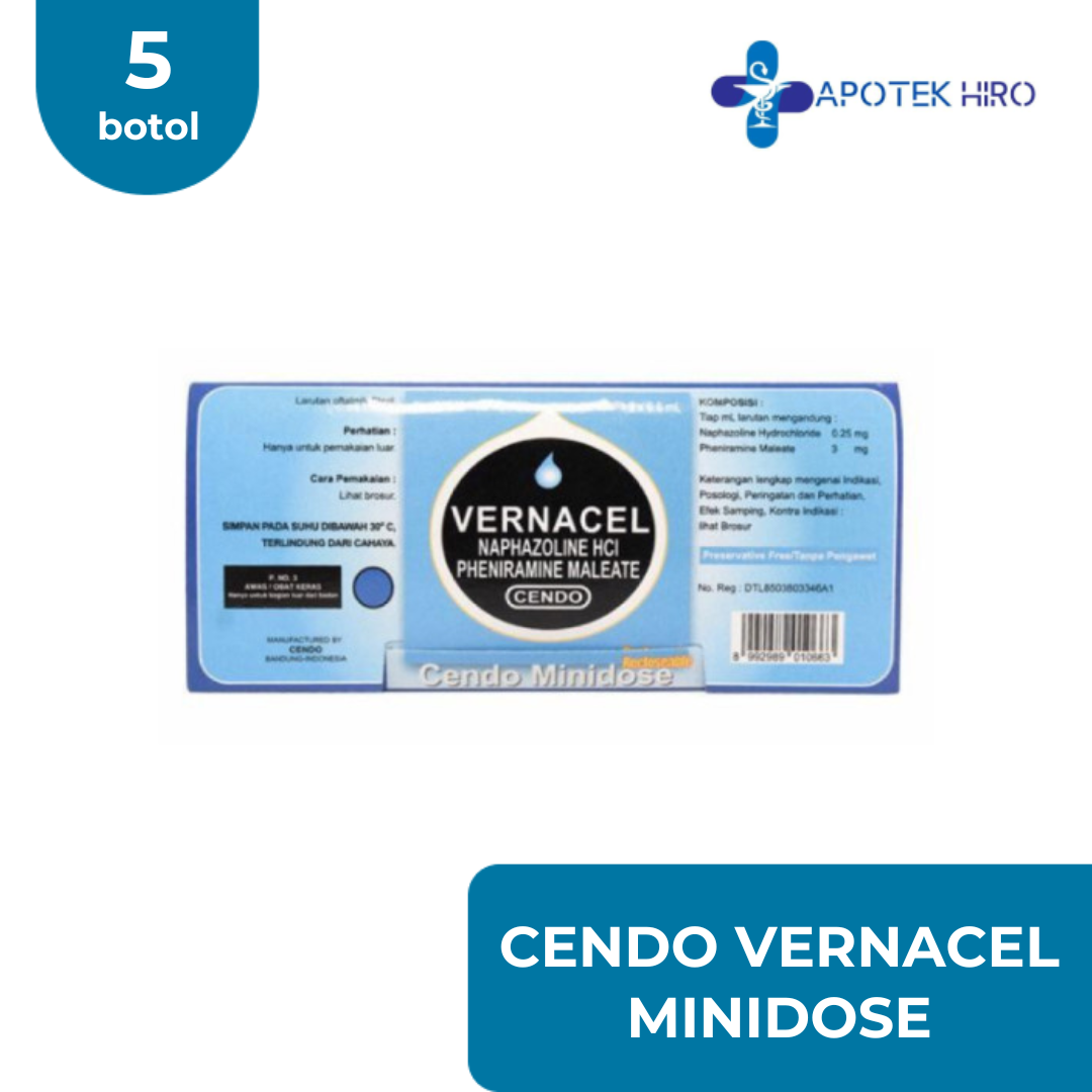 CENDO VERNACEL MINIDOSE – Apotek Hiro
