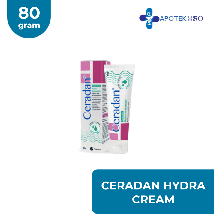 CERADAN HYDRA CREAM 80GRAM – Apotek Hiro