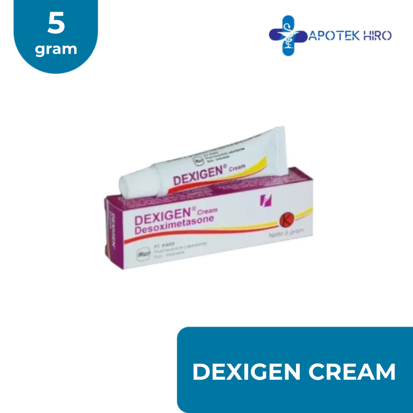 DEXIGEN CREAM - 5 GRAM – Apotek Hiro