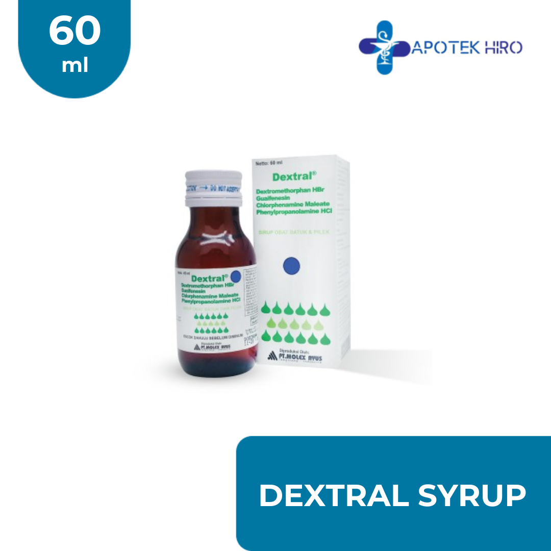 DEXTRAL SYRUP - 60ML – Apotek Hiro