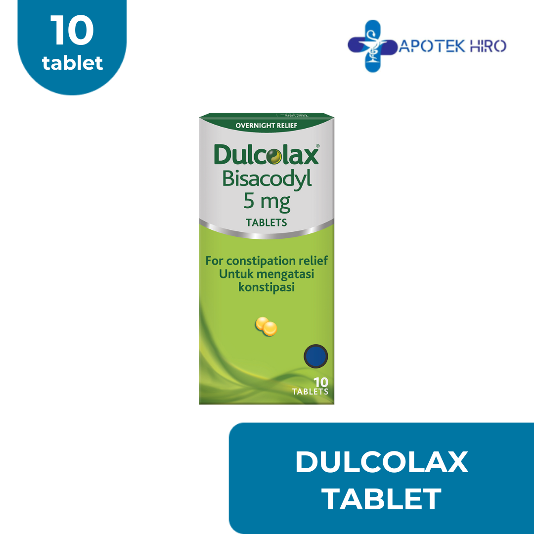 DULCOLAX TABLET - 10 TABLET – Apotek Hiro