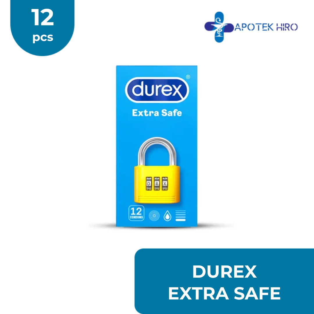 DUREX EXTRA SAFE - 12 PCS – Apotek Hiro