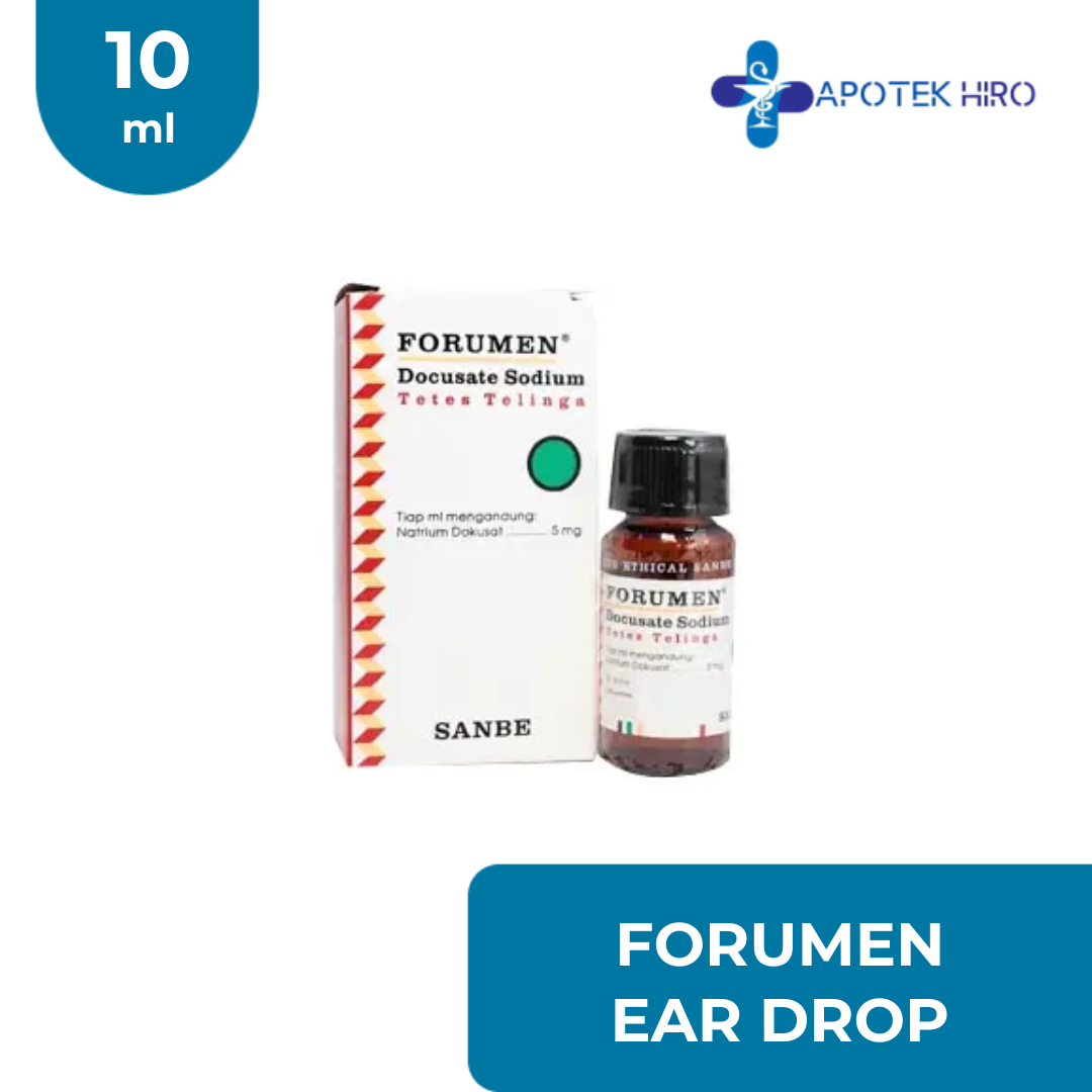 Forumen Ear Drops 10 ml – Apotek Hiro