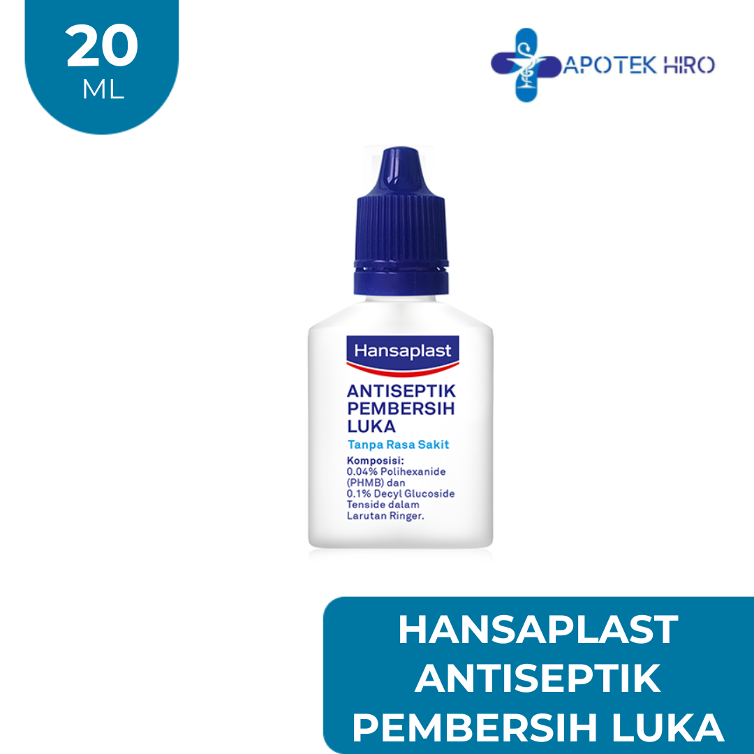 Hansaplast Antiseptik Pembersih Luka - 20 ml – Apotek Hiro