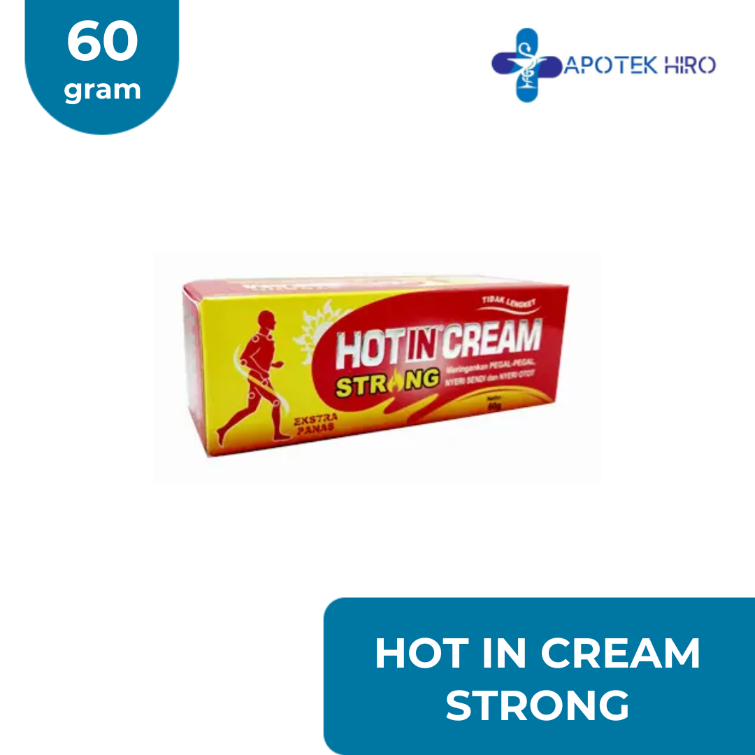 HOT IN CREAM STRONG - 60 GRAM – Apotek Hiro