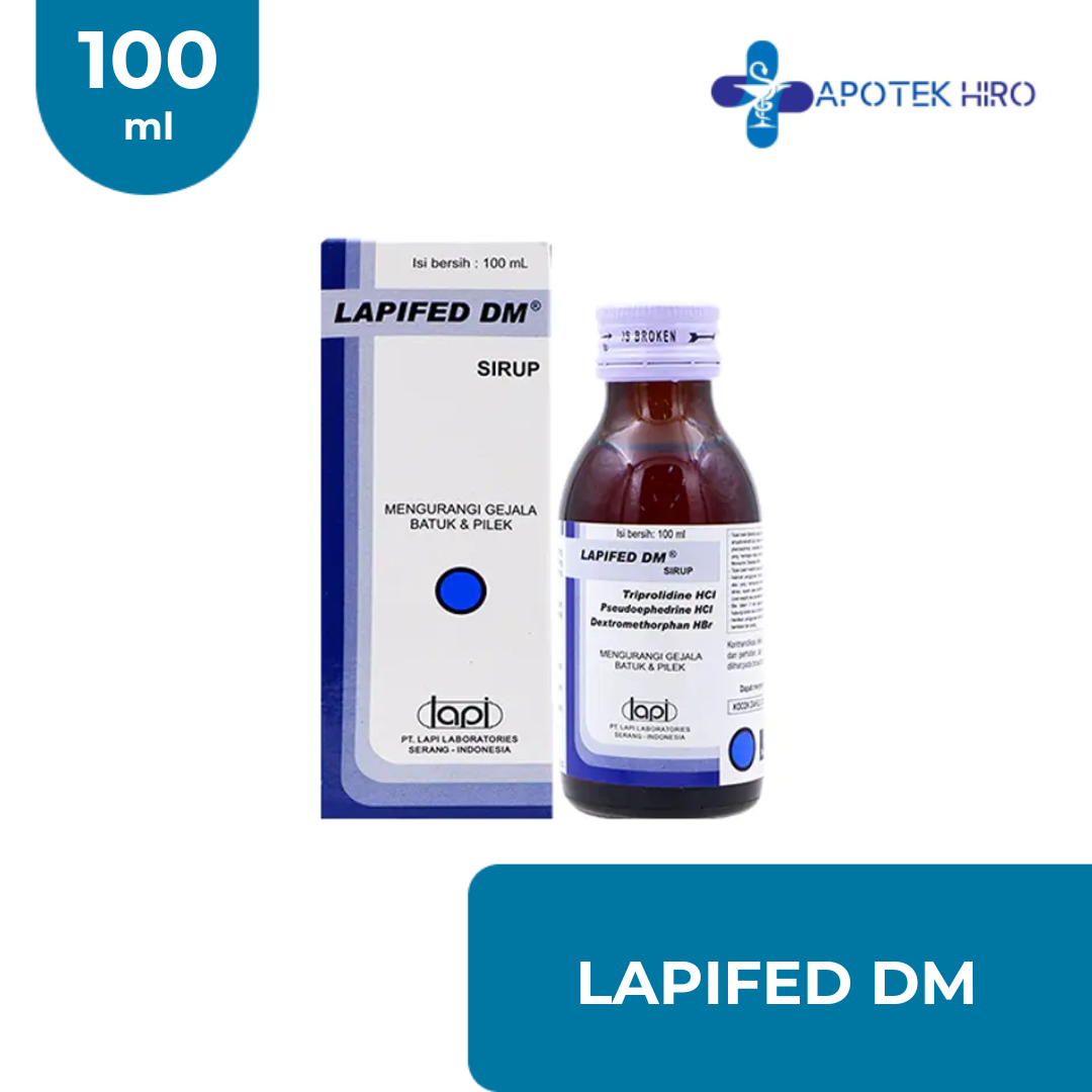 LAPIFED DM SYRUP - 100ML – Apotek Hiro