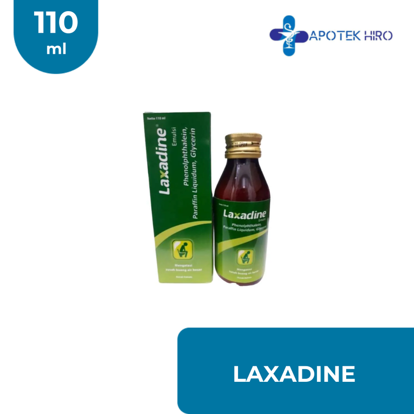 LAXADINE SYRUP - 110 ML – Apotek Hiro