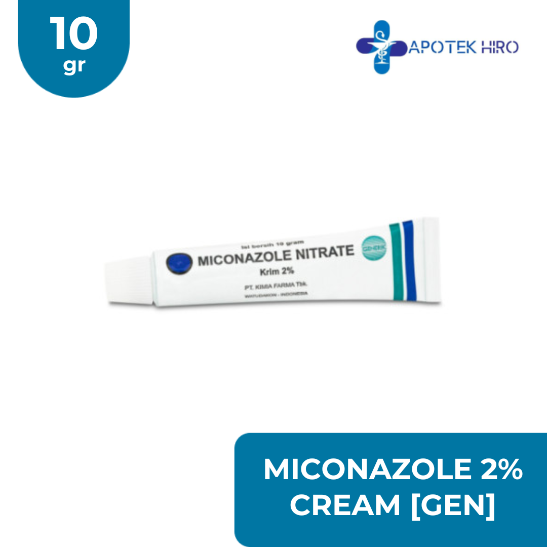 Miconazole 2% Cream 10Gr [Gen] – Apotek Hiro