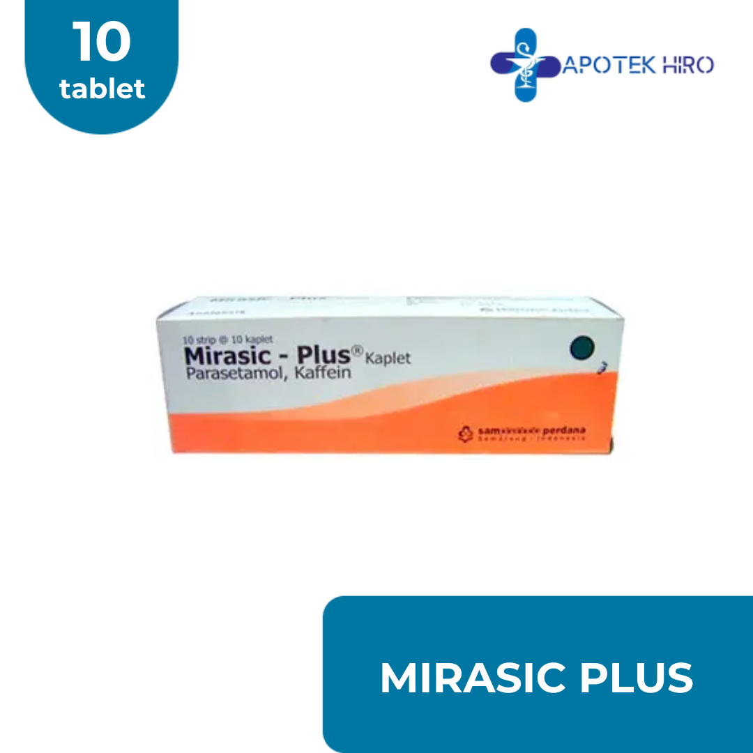MIRASIC PLUS TABLET - 1 STRIP 10 TABLET – Apotek Hiro