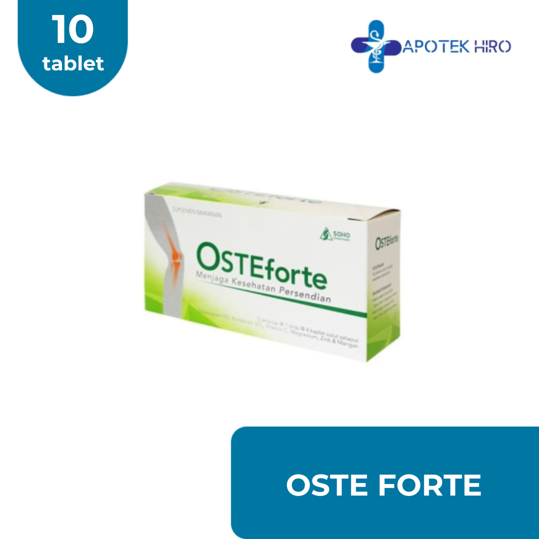 OSTE FORTE - 1 STRIP 6 KAPLET – Apotek Hiro