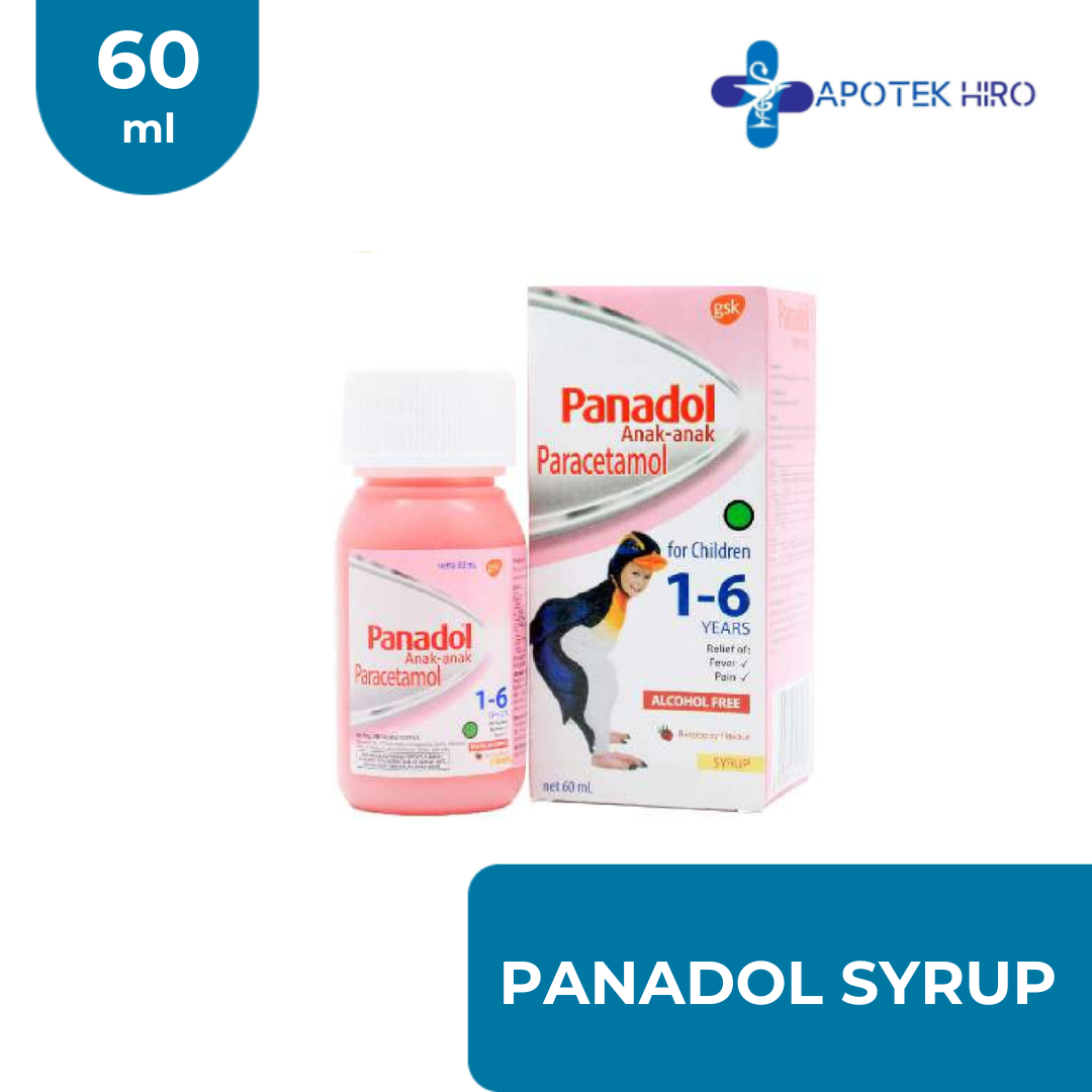 PANADOL SYRUP - 60ML – Apotek Hiro