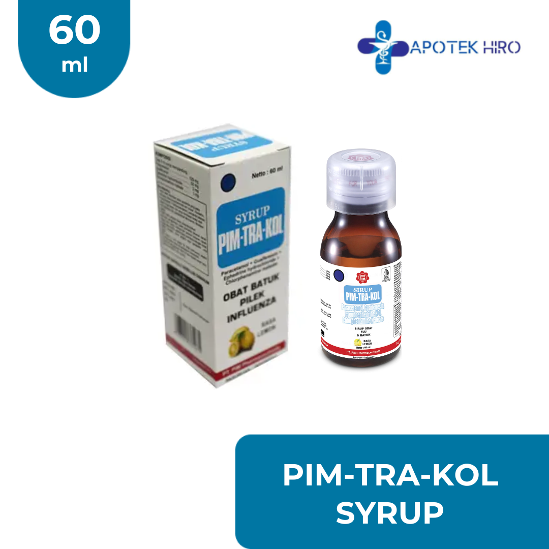 PIMTRAKOL LEMON SYRUP - 60ML – Apotek Hiro