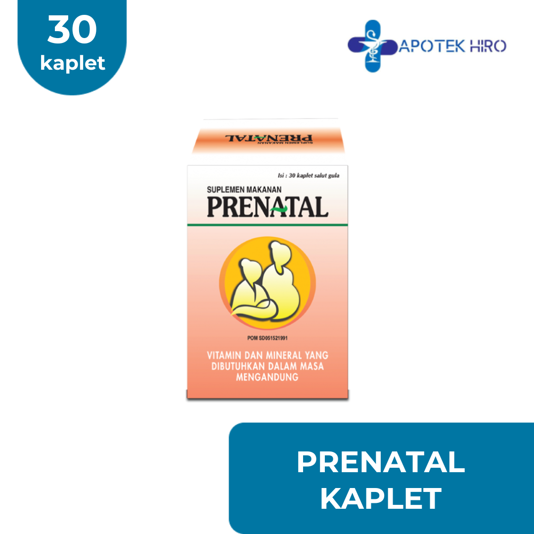PRENATAL - 30 KAPLET – Apotek Hiro