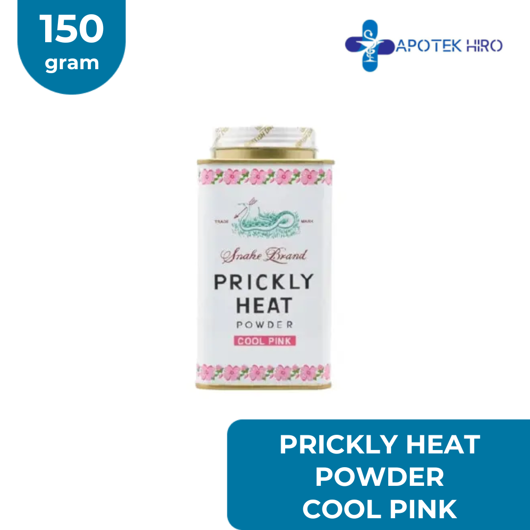 BEDAK PRICKLY HEAT POWDER - COOL PINK – Apotek Hiro