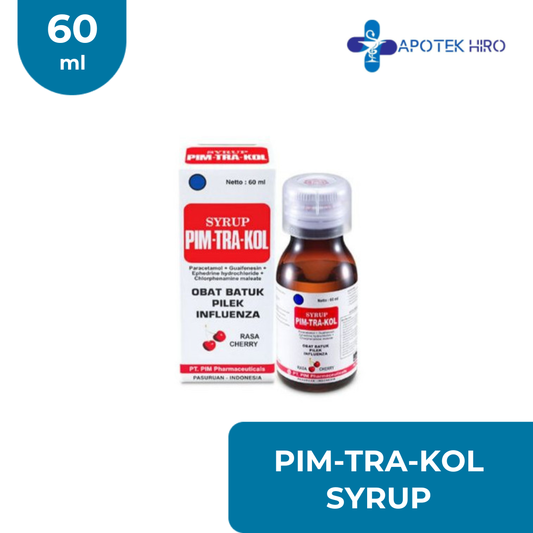 PIMTRAKOL CHERRY SYRUP - 60ML – Apotek Hiro