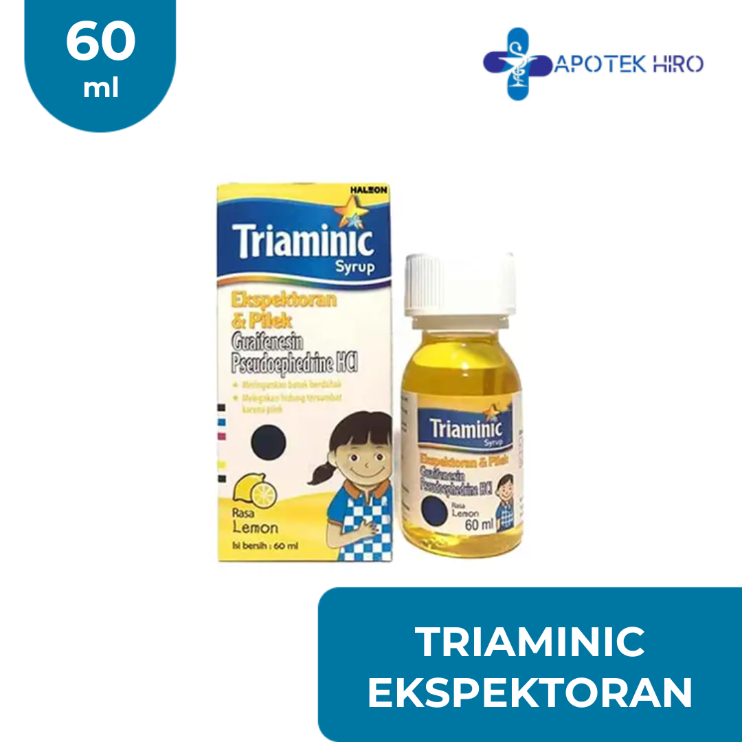 TRIAMINIC EKSPEKTORAN - 60 ML – Apotek Hiro
