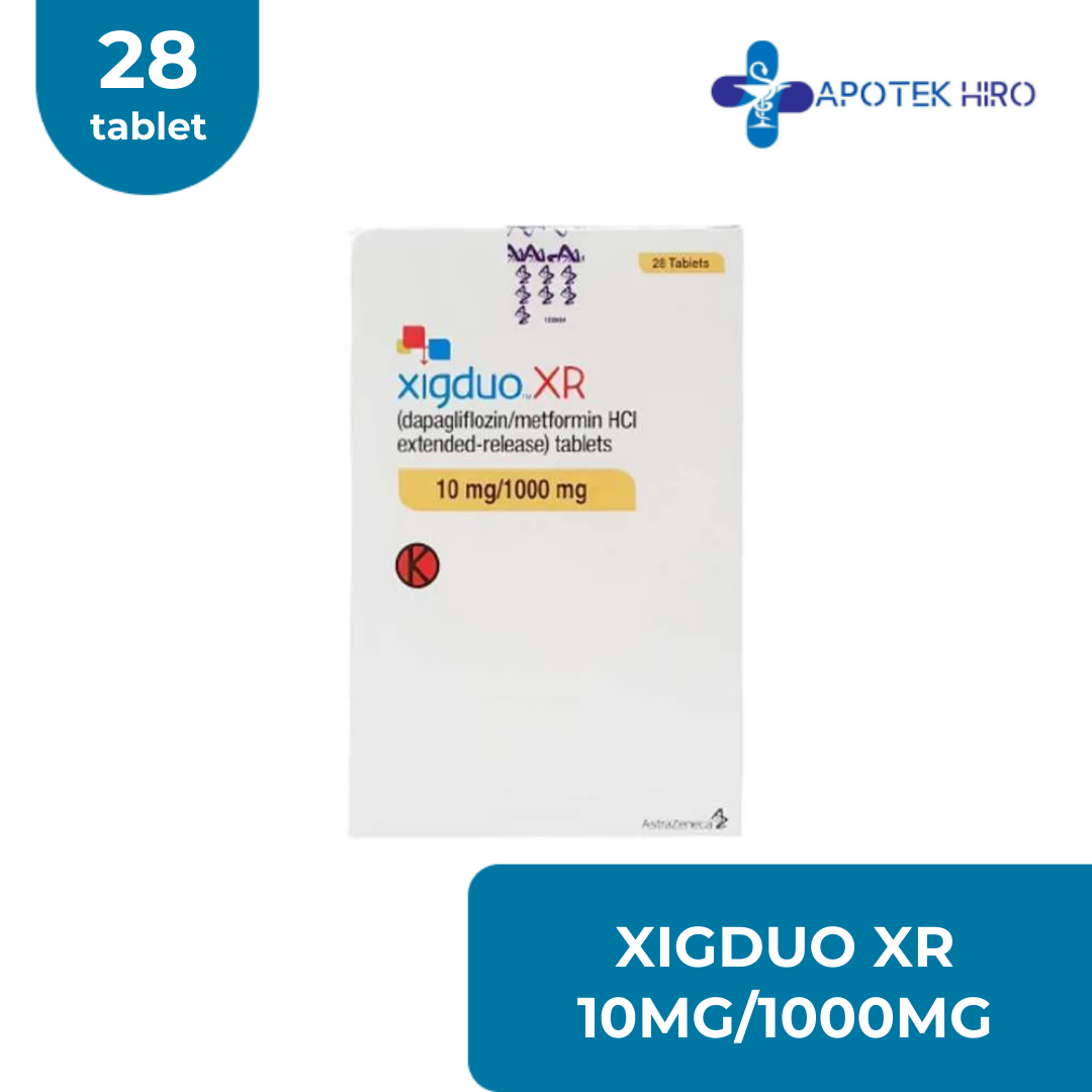 Xigduo XR 10/1000 mg 28 Tablet – Apotek Hiro