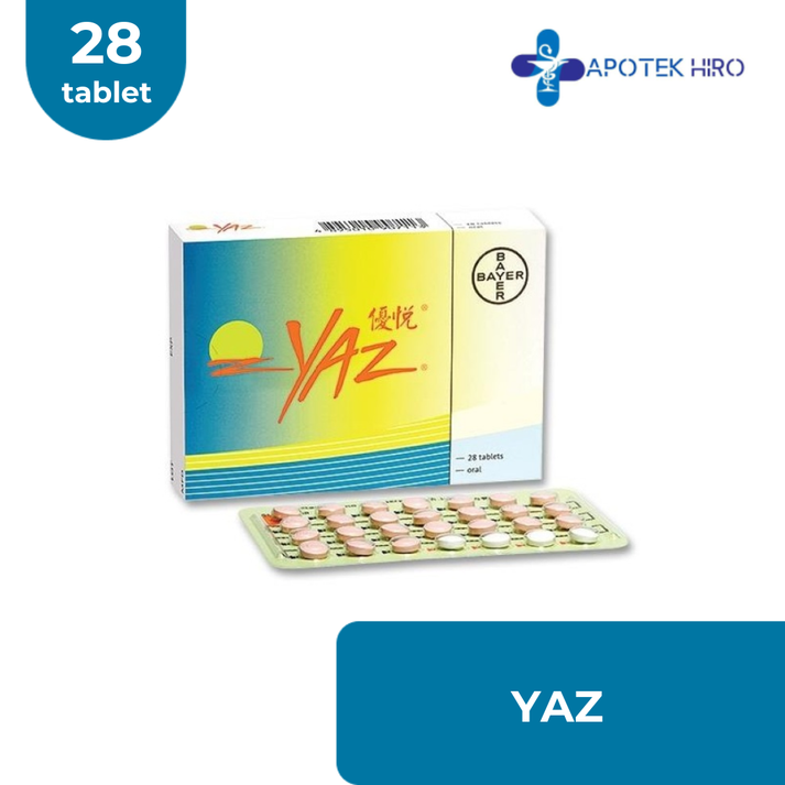 YAZ - 28 TABLET – Apotek Hiro