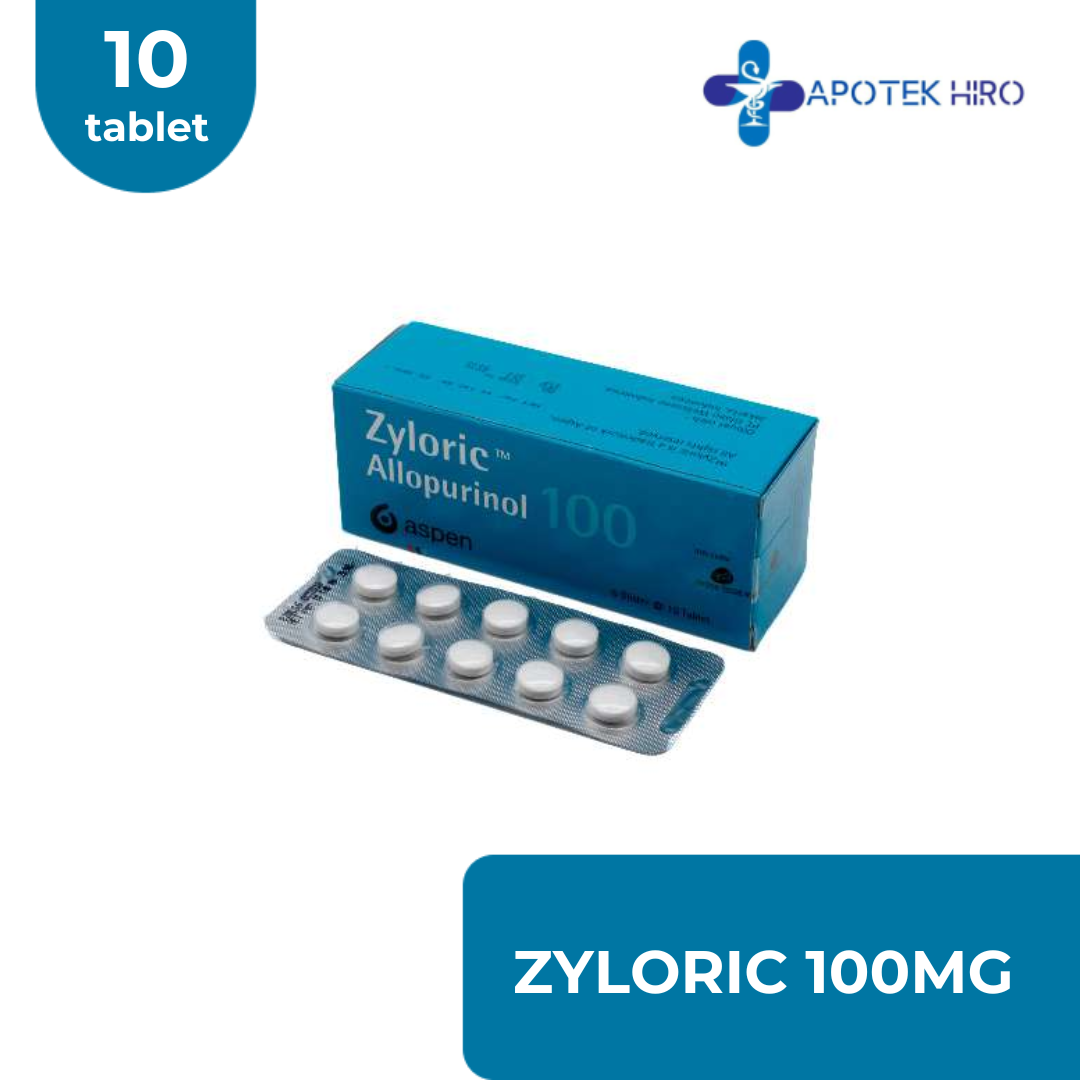Zyloric 100Mg 1 Blister 10 Tablet – Apotek Hiro