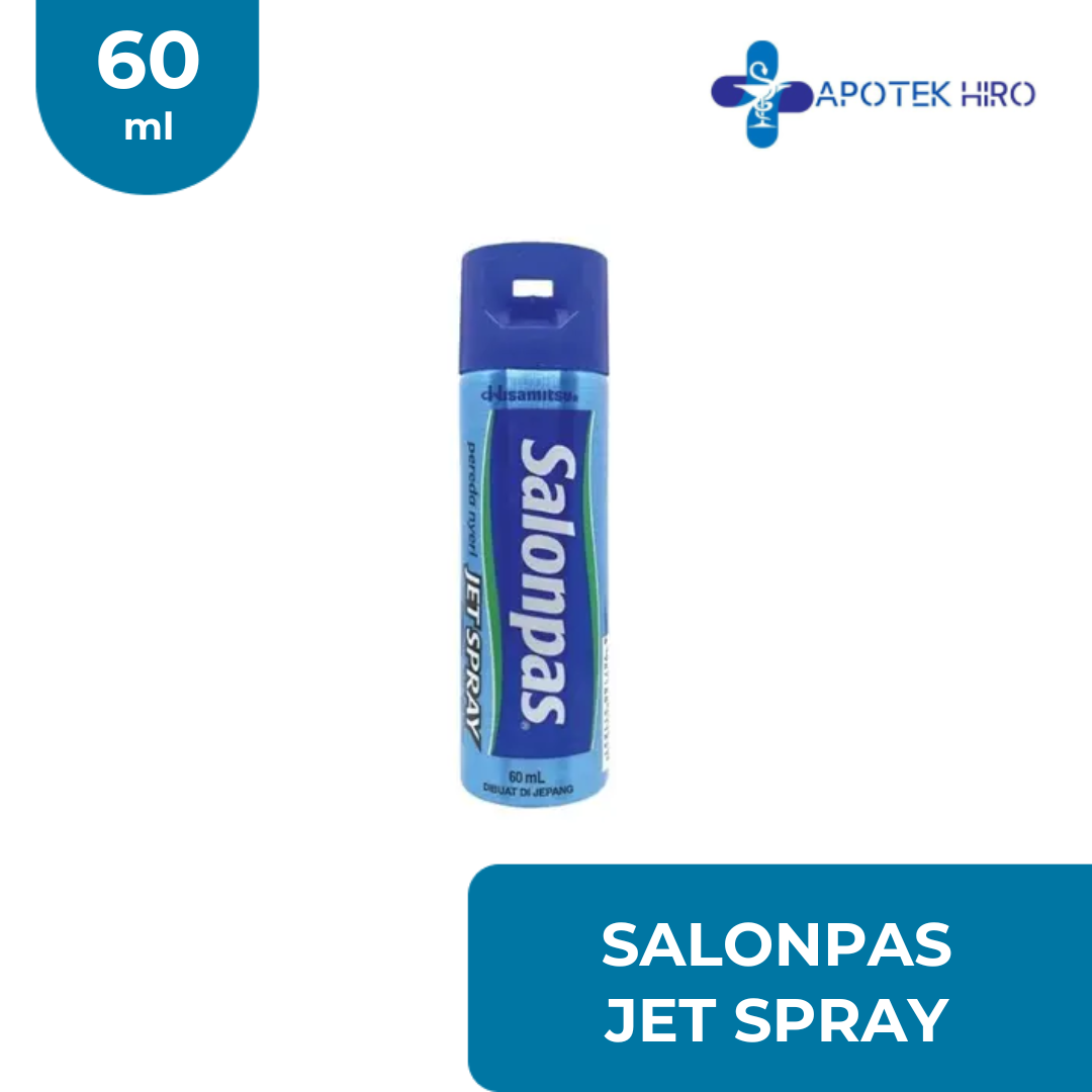 SALONPAS JET SPRAY - 60ML – Apotek Hiro