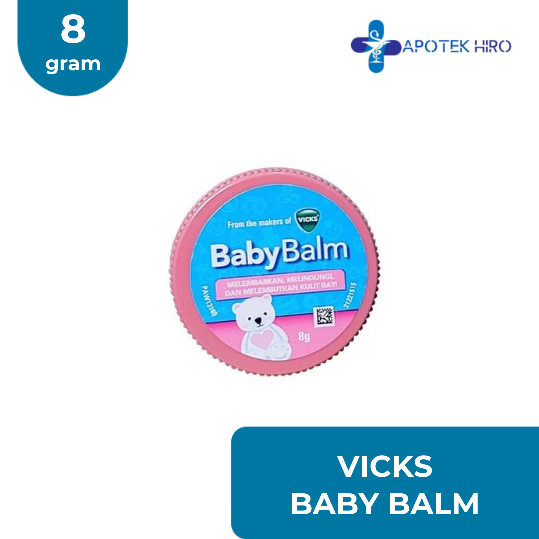 VICKS VAPORUB BABY BALSAM - 8 gram – Apotek Hiro